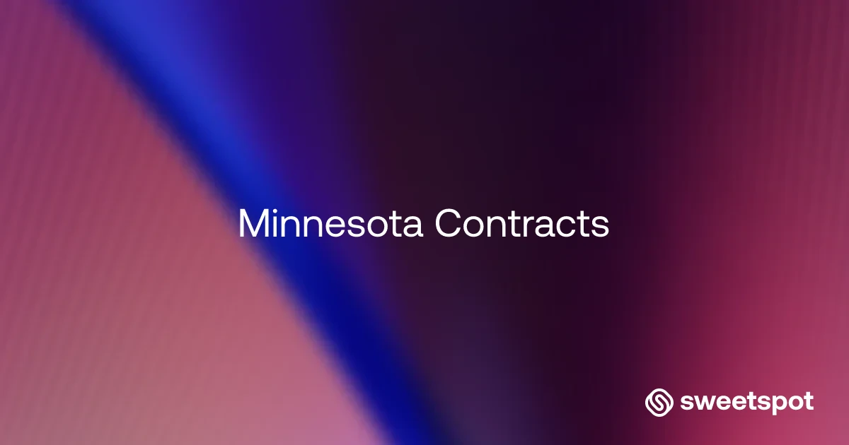 How to Win Government Contracts in Minnesota | Sweetspot Blog